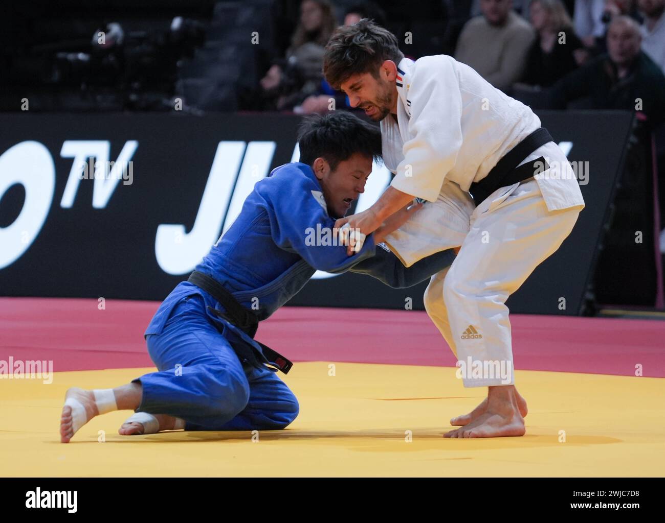REVOL CEDRIC of FRANCE and ENKHTAIVAN SUMIYABAZAR of MONGOLIA during ...