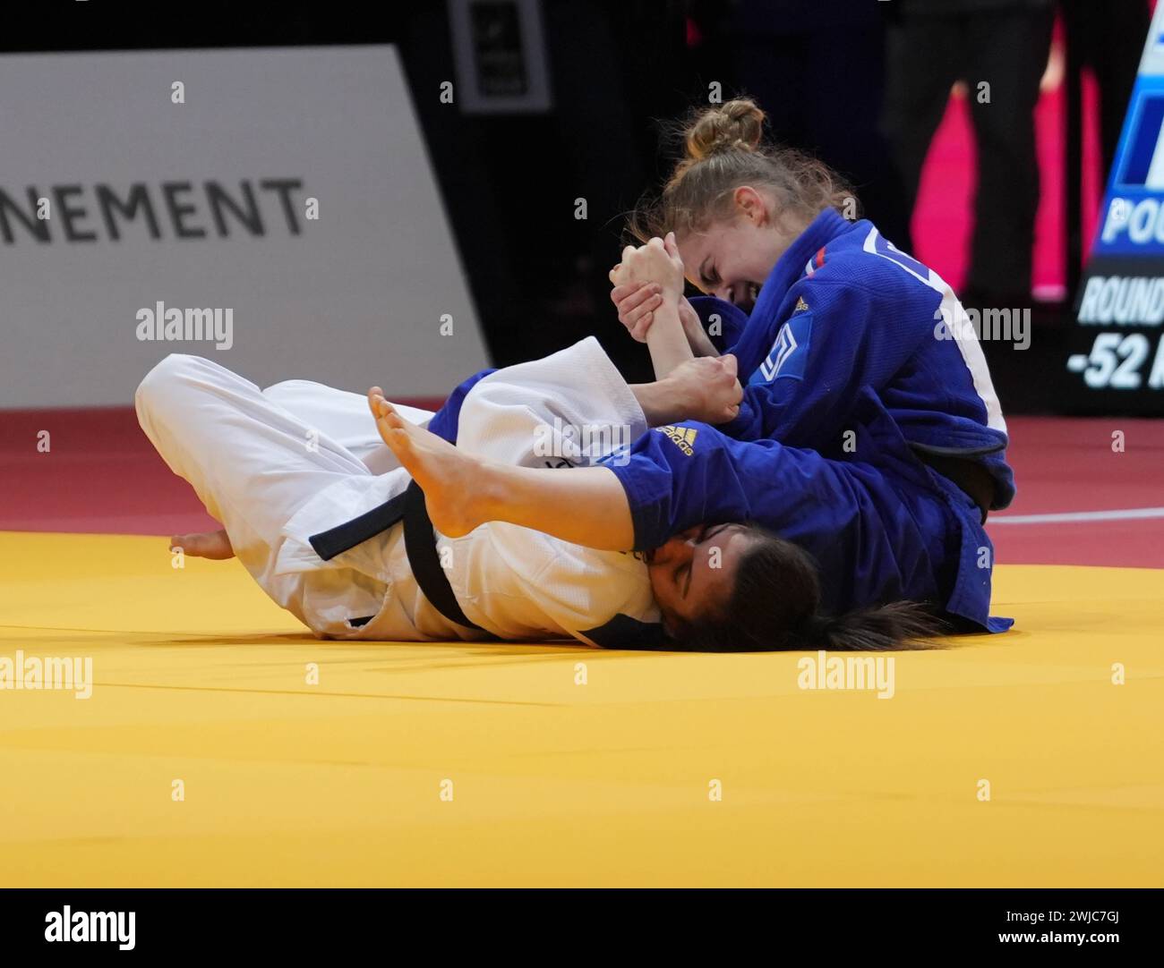 POULANGE ALYSSIA of FRANCE and PRIMO GEFEN of ISRAELduring the Paris ...