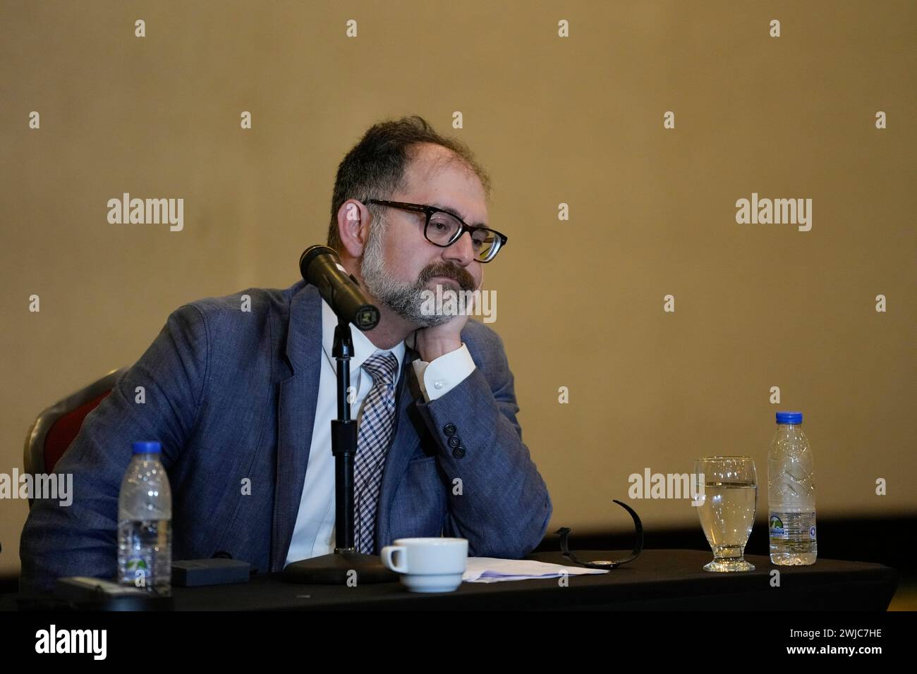 U.N. Special Rapporteur on the Right to Food Michael Fakhri gives a ...