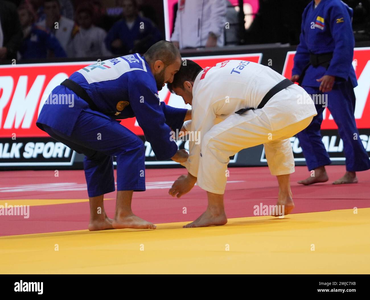 MKHEIDZE LUKA and FRANCE GARRIGOS FRANCISCO of SPAIN during the Paris ...