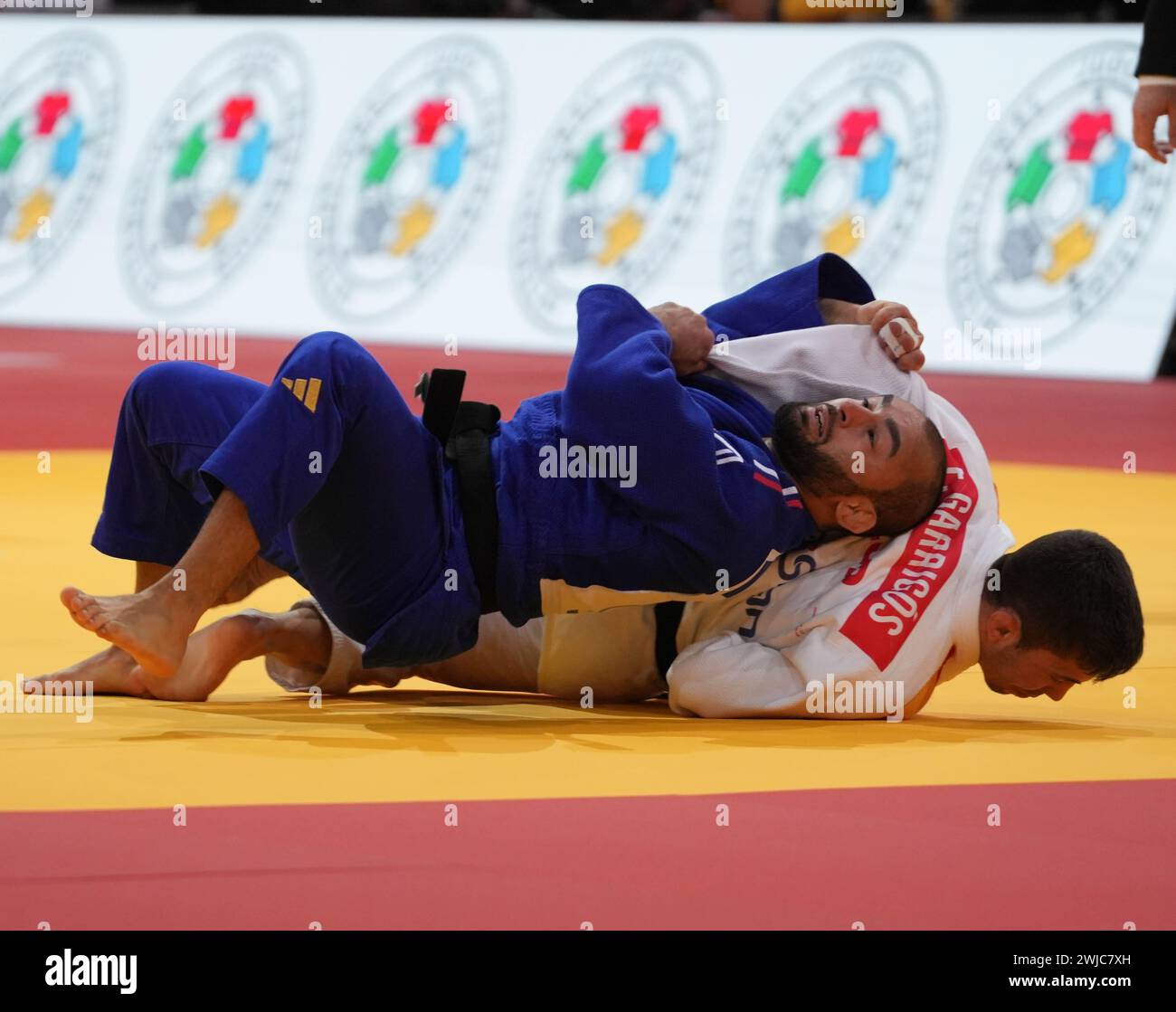 MKHEIDZE LUKA and FRANCE GARRIGOS FRANCISCO of SPAIN during the Paris ...