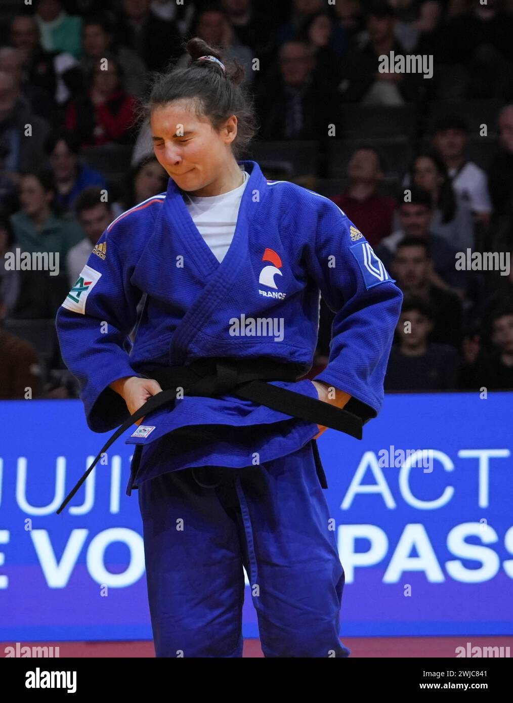 MOKDAR FAIZA and FRANCE KLIMKAIT JESSICA of CANADA during the Paris ...