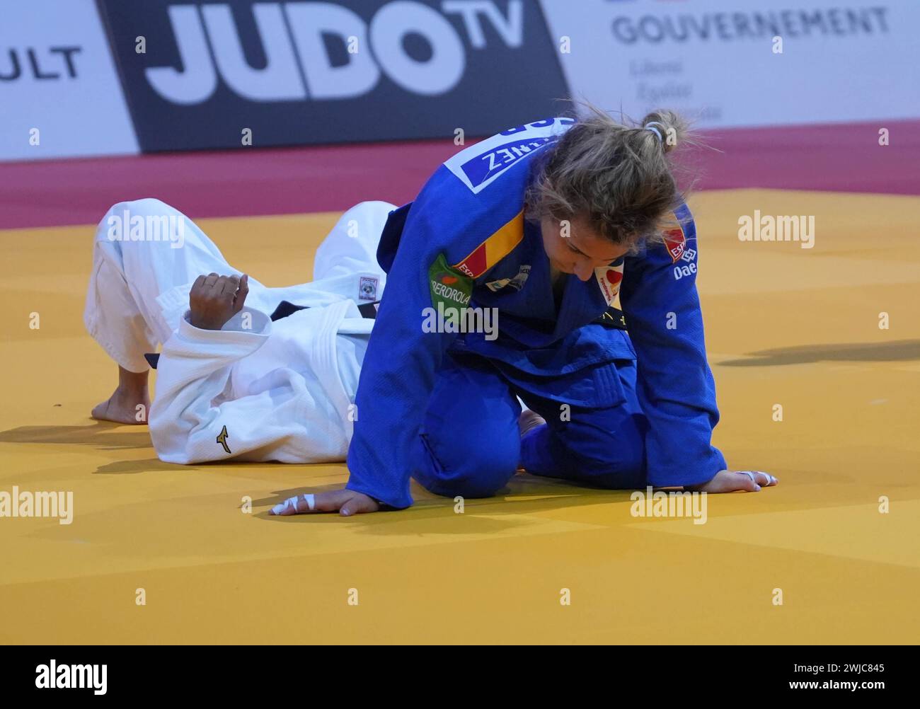 LASSO ERIKA and COLOMBIA MARTINEZ ABELENDA LAURA of SPAIN during the ...