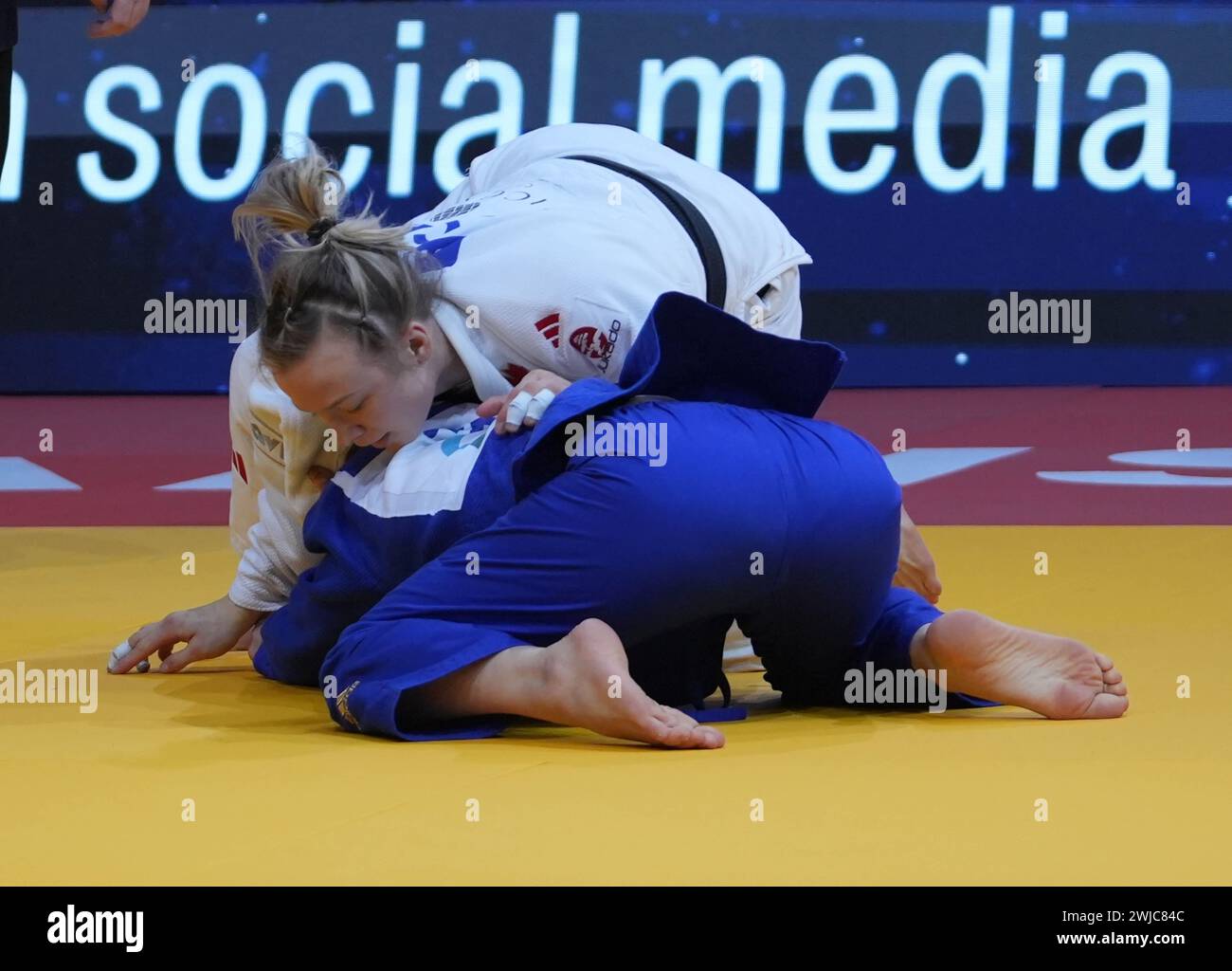 LASSO ERIKA and COLOMBIA MARTINEZ ABELENDA LAURA of SPAIN during the ...