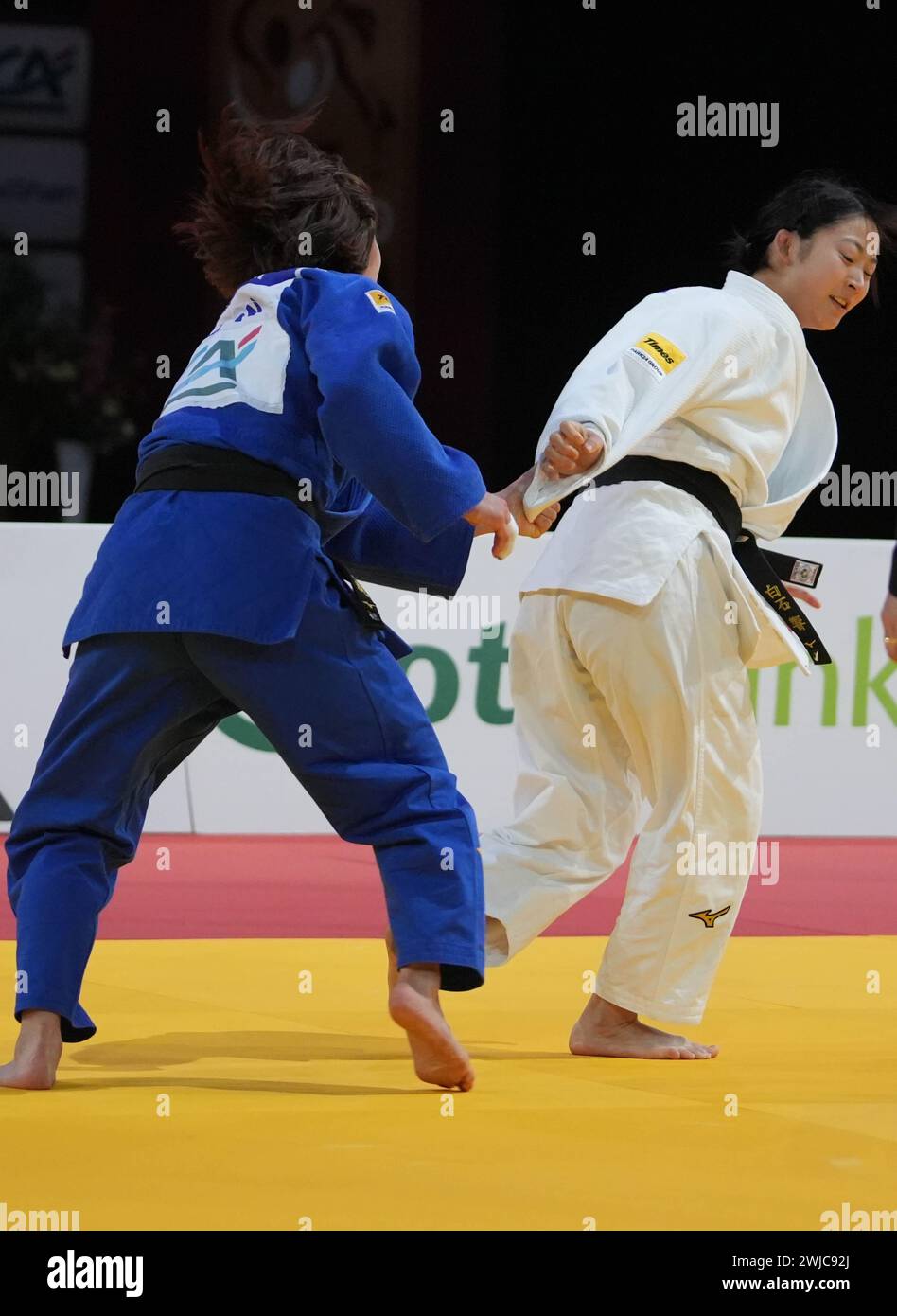 SHIRAISHI HIBIKI OF JAPAN AND OMORI KISUMI OF JAPAN during the Paris ...