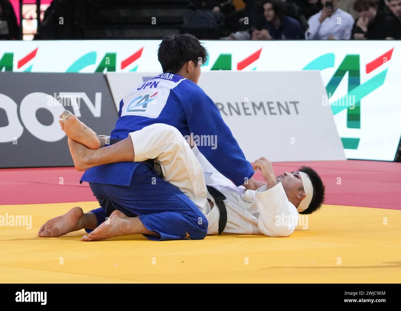 TAKEOKA TAKESHI OF JAPAN AND MARUYAMA JOSHIRO OF JAPAN during the Paris ...