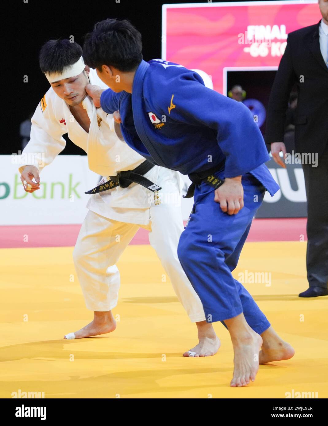 TAKEOKA TAKESHI OF JAPAN AND MARUYAMA JOSHIRO OF JAPAN during the Paris ...