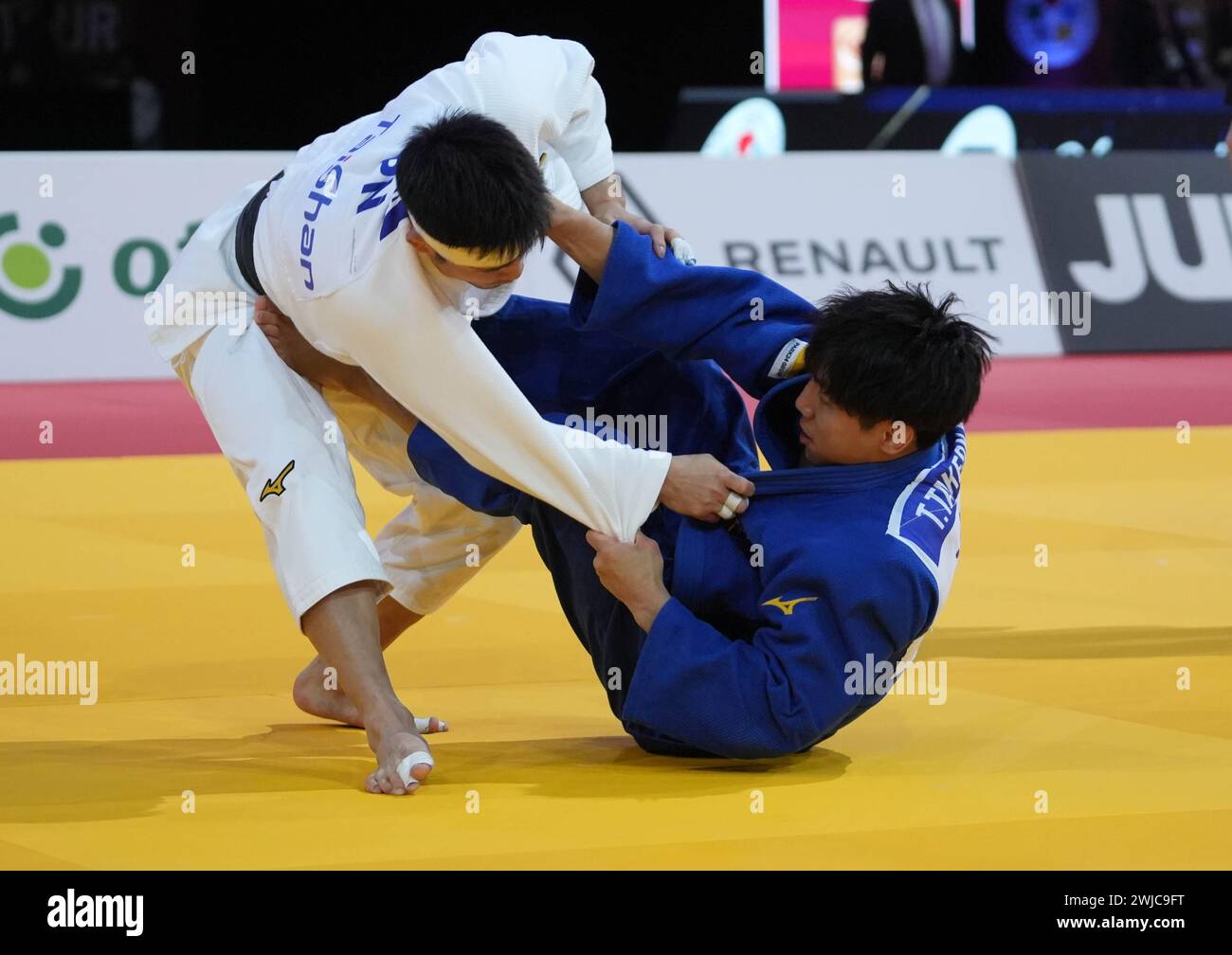 TAKEOKA TAKESHI OF JAPAN AND MARUYAMA JOSHIRO OF JAPAN during the Paris ...