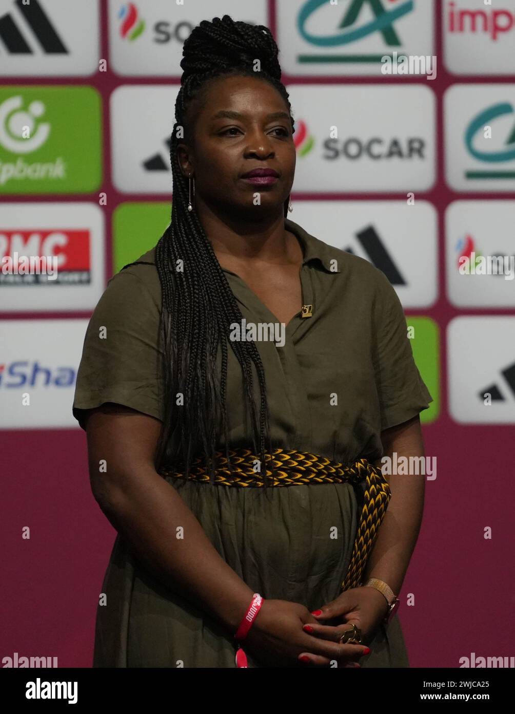 Gévrise Émane during the Paris Grand Slam 2024, IJF Judo event on ...