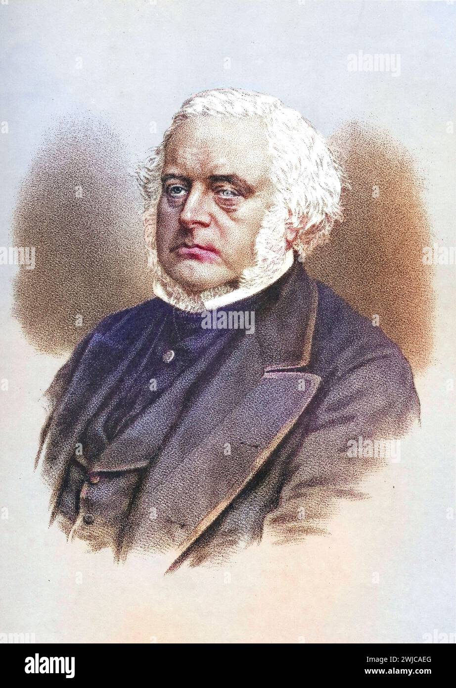 John Bright, 1811-1889. Britischer Staatsmann und Redner, Historisch ...