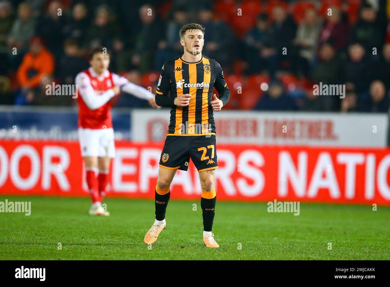 AESSEAL New York Stadium, Rotherham, England - 13th February 2024 Regan ...