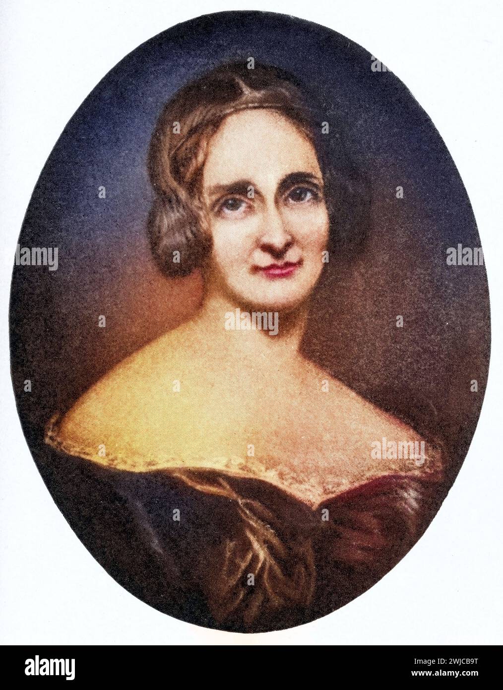 Mary shelley frankenstein illustration hi-res stock photography and ...