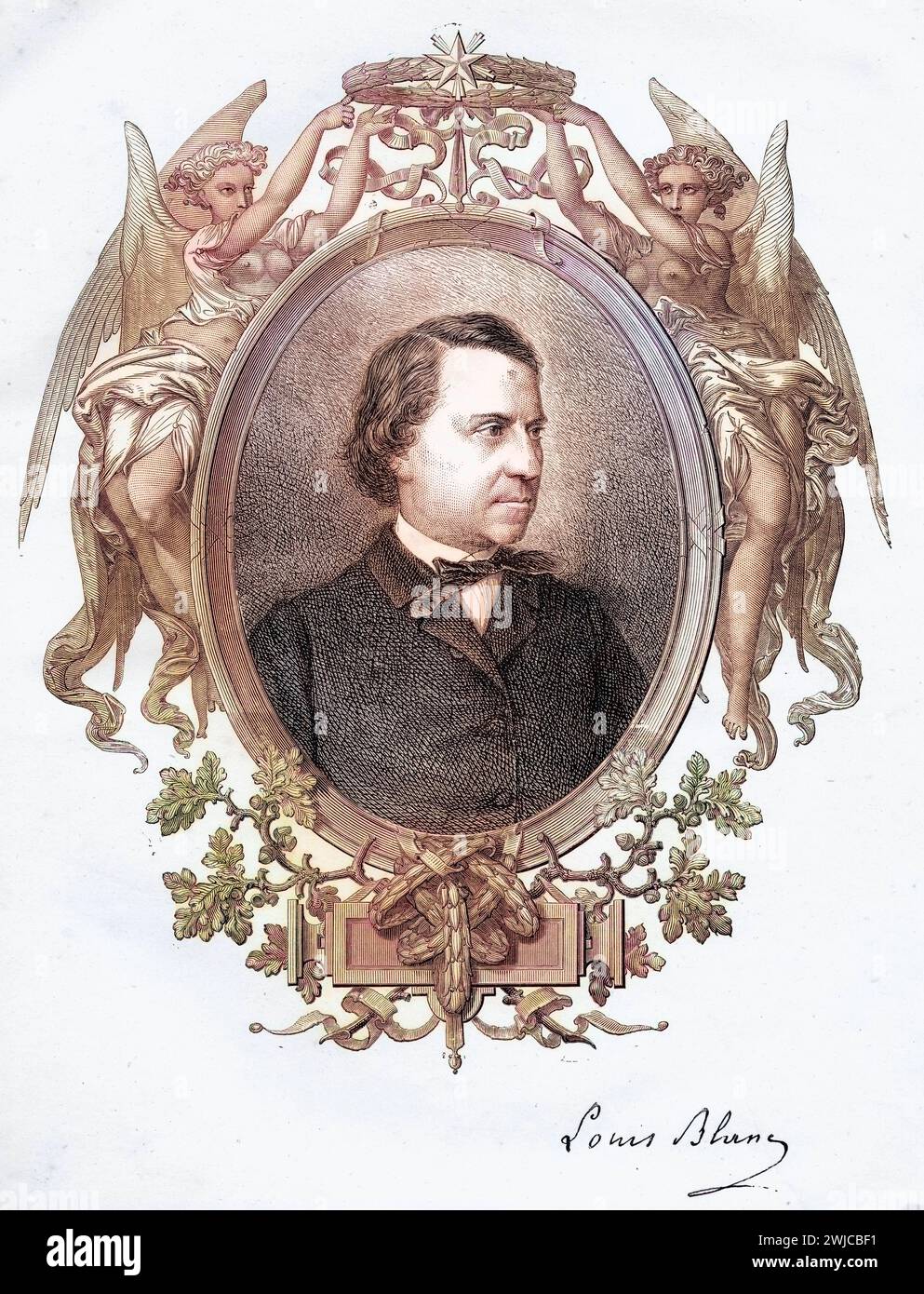 Jean-Joseph-Charles-Louis Blanc geb. 29. Oktober 1811 in Madrid gest. 6 ...
