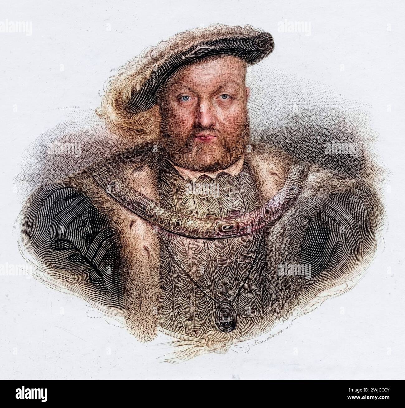 Whitehall drawing of of king henry viii hi-res stock photography and ...
