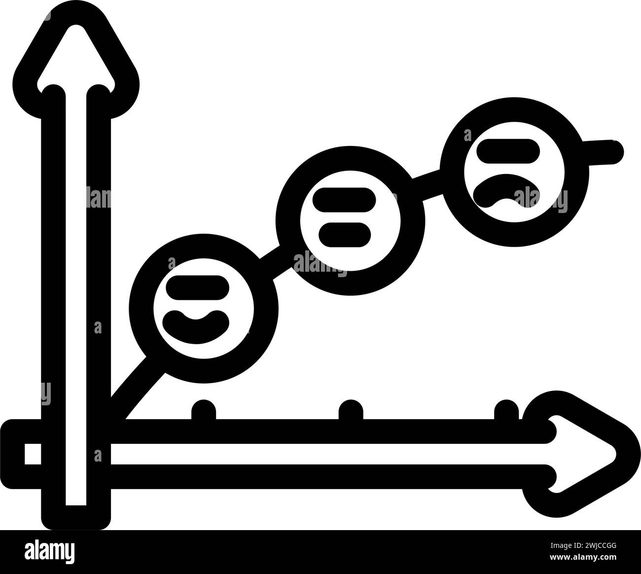 hick law ux ui design line icon vector illustration Stock Vector Image & Art - Alamy