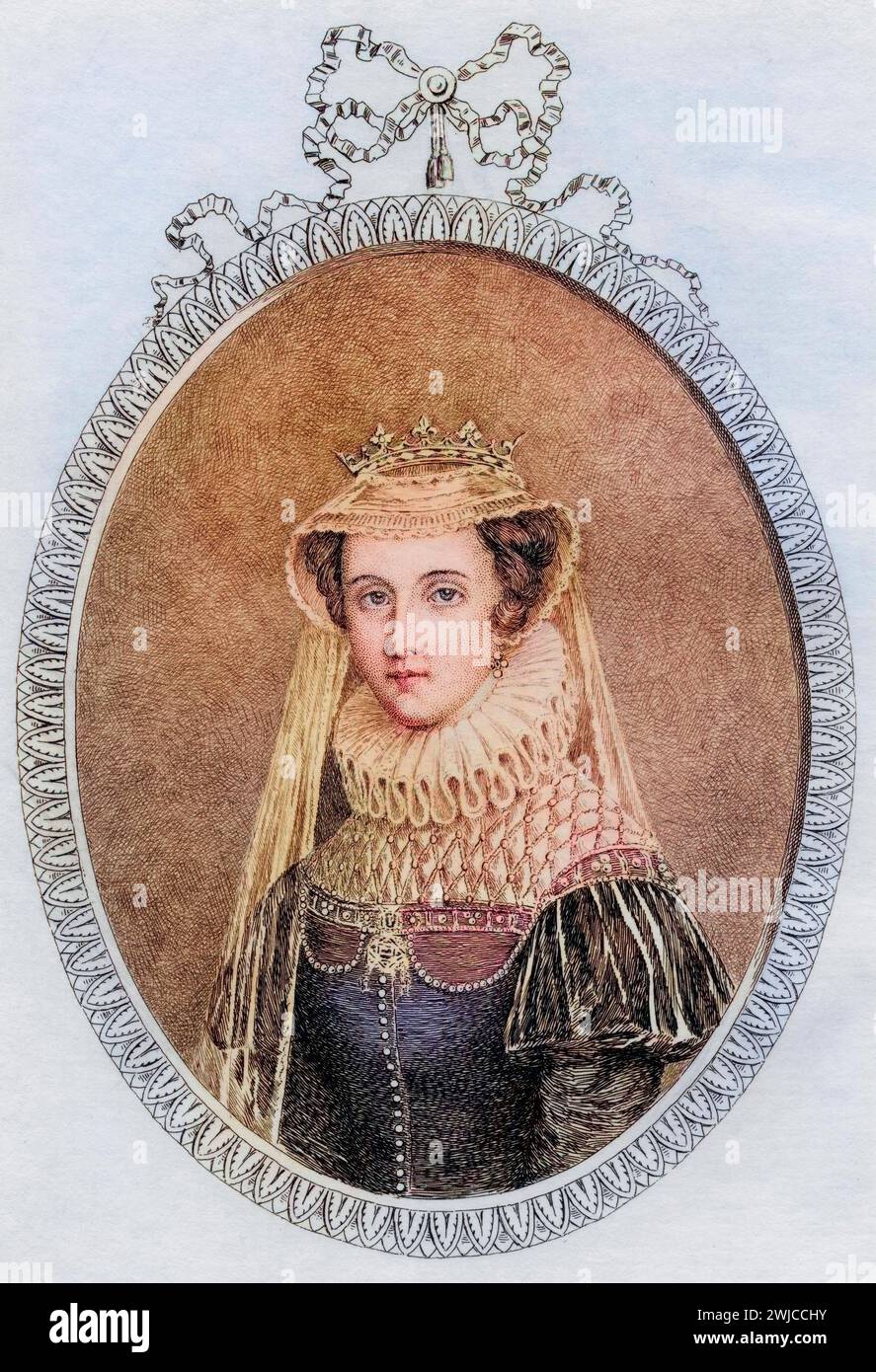 Mary Queen of Scots, 1542-1587 also Mary Stuart, daughter of James V ...