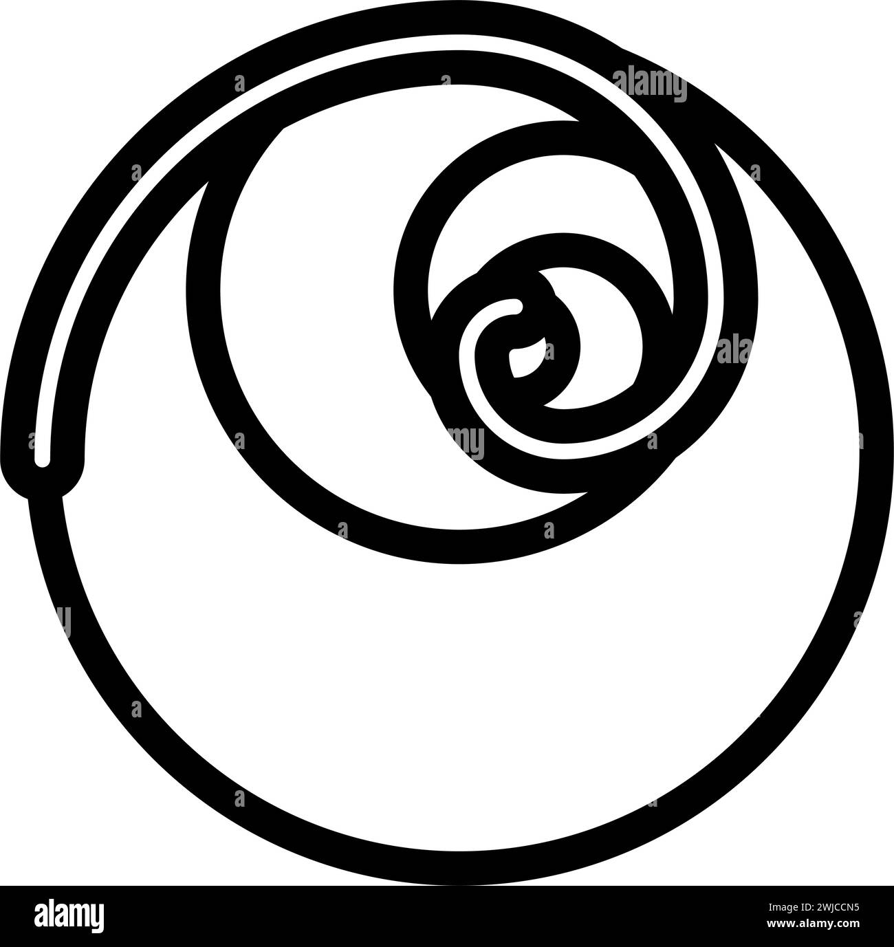 golden ratio ux ui design line icon vector illustration Stock Vector ...