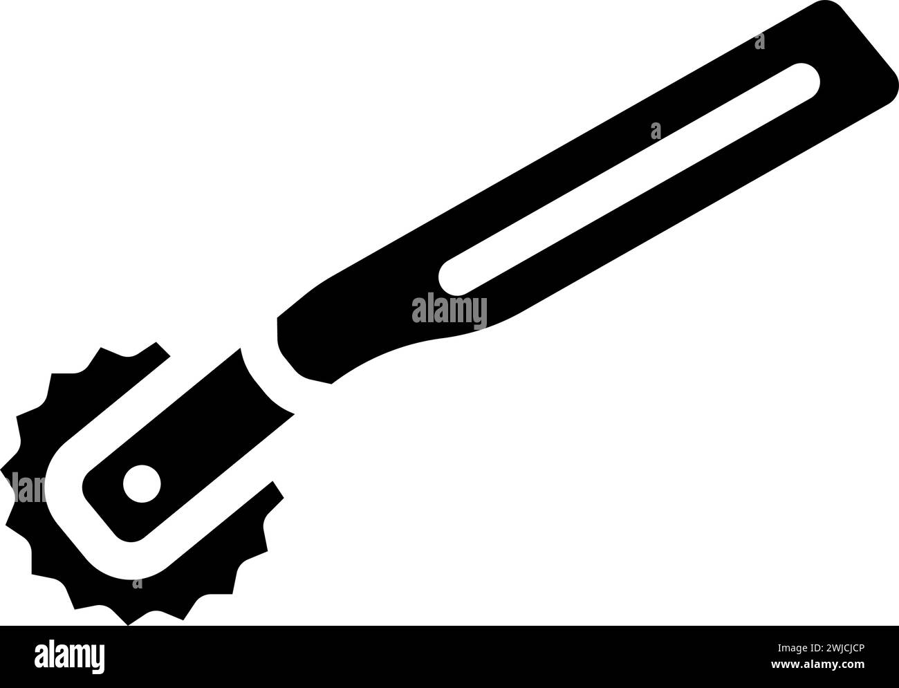 tracing wheel embroidery hobby glyph icon vector illustration Stock Vector Image & Art - Alamy