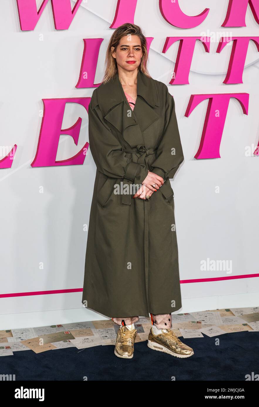 Lou Sanders attends the European premiere of "Wicked Little Letters" at ...