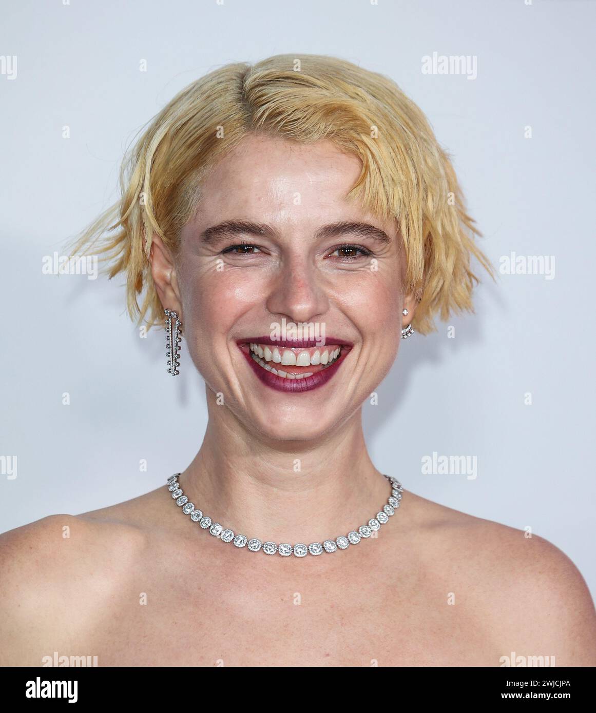 Jessie Buckley attends the European premiere of "Wicked Little Letters ...