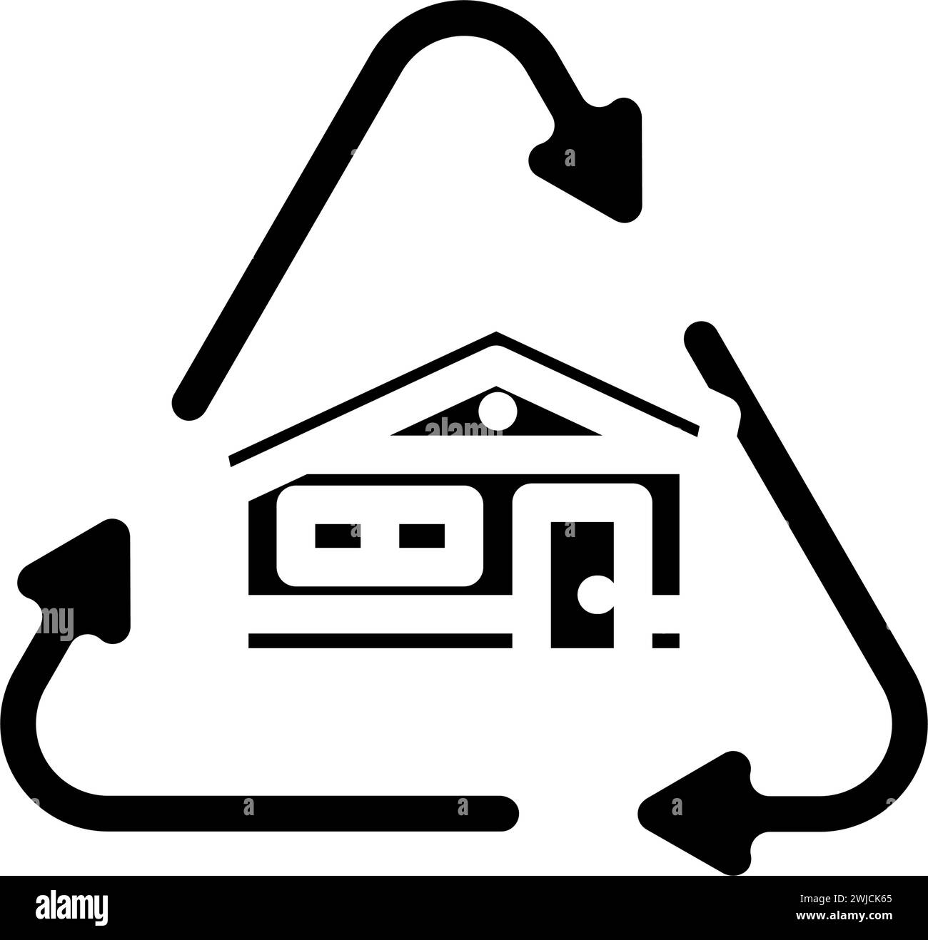 green building materials glyph icon vector illustration Stock Vector ...