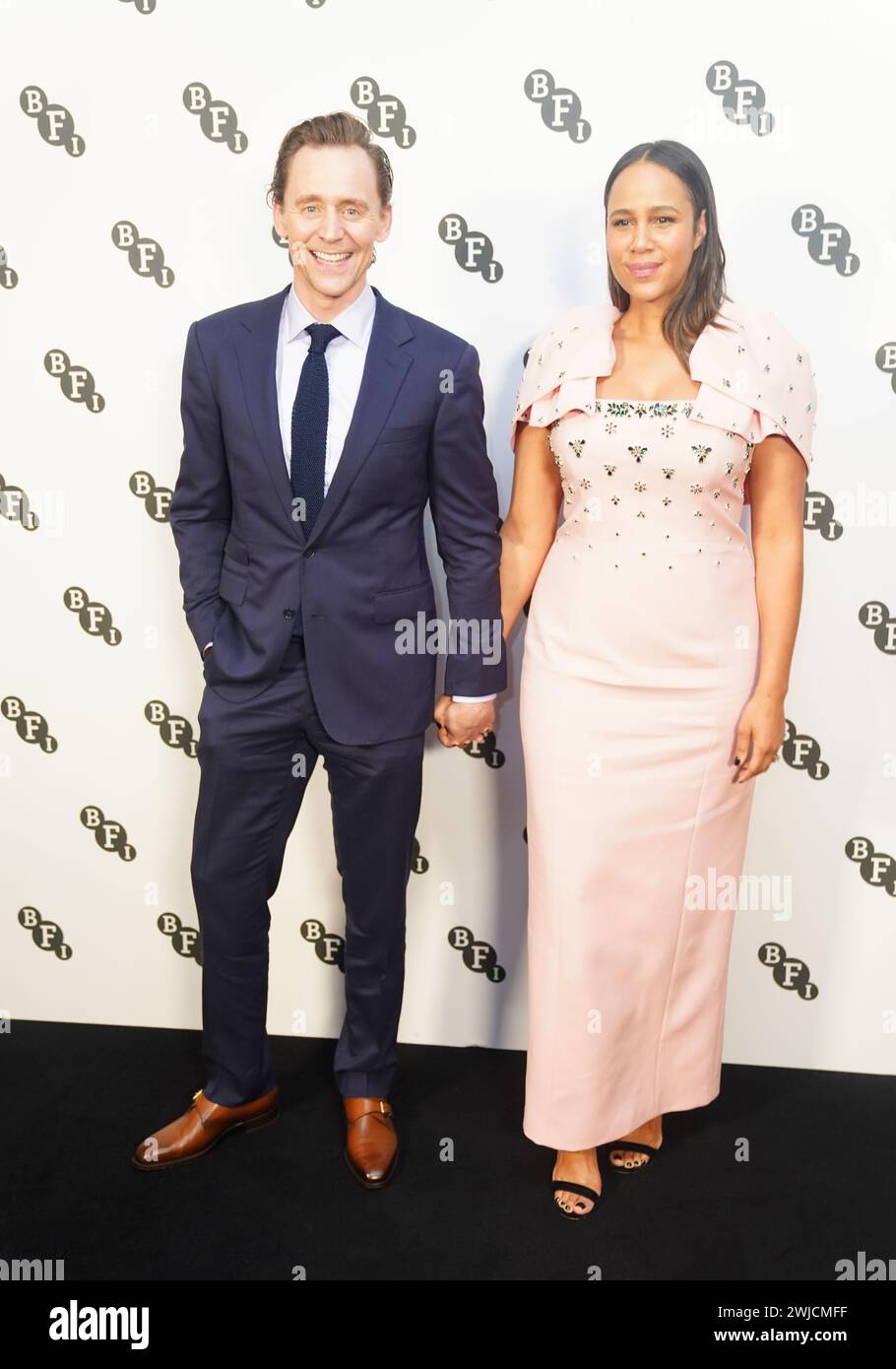 Tom Hiddleston and Zawe Ashton attending the BFI Fellowship Annual ...
