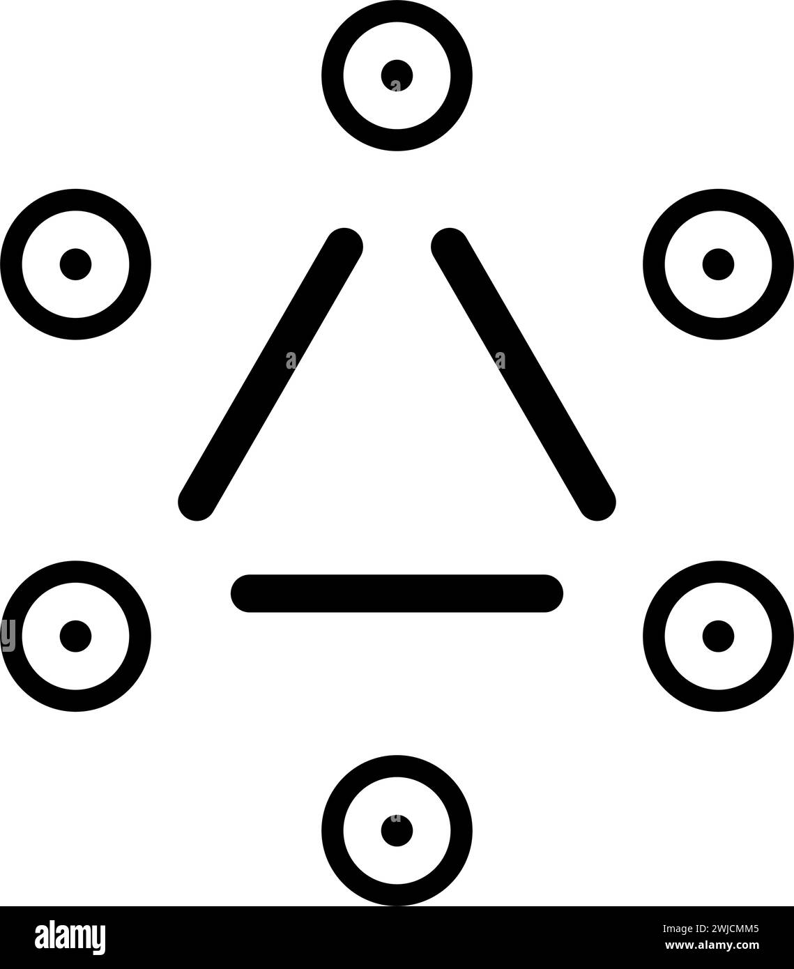 color theory ux ui design glyph icon vector illustration Stock Vector Image & Art - Alamy