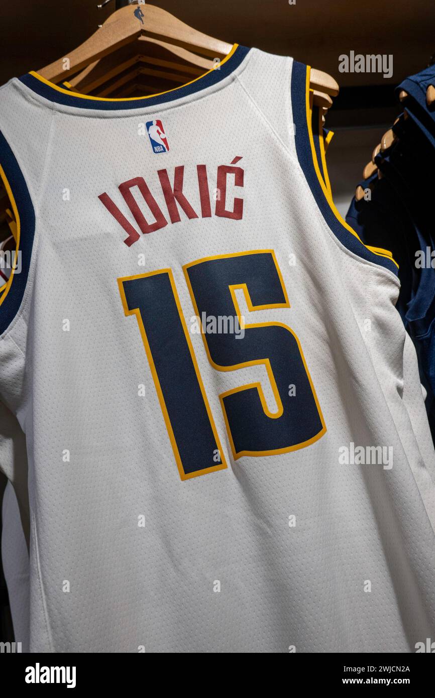 Nikola jokic nuggets 2024 hi-res stock photography and images - Alamy