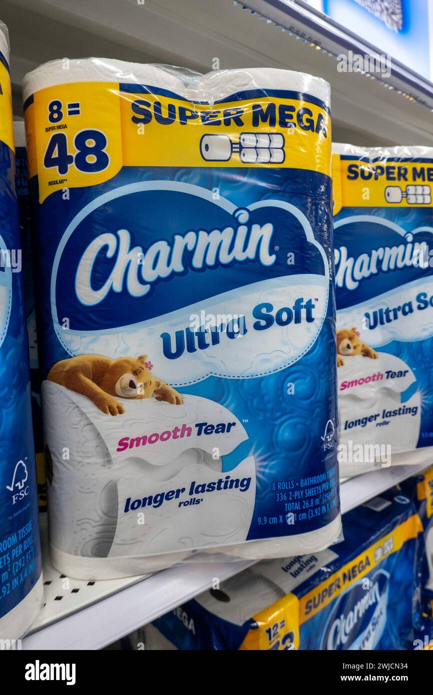 Charmin Toilet Tissu in Stock at Target in Herald square, NYC, 2024 ...
