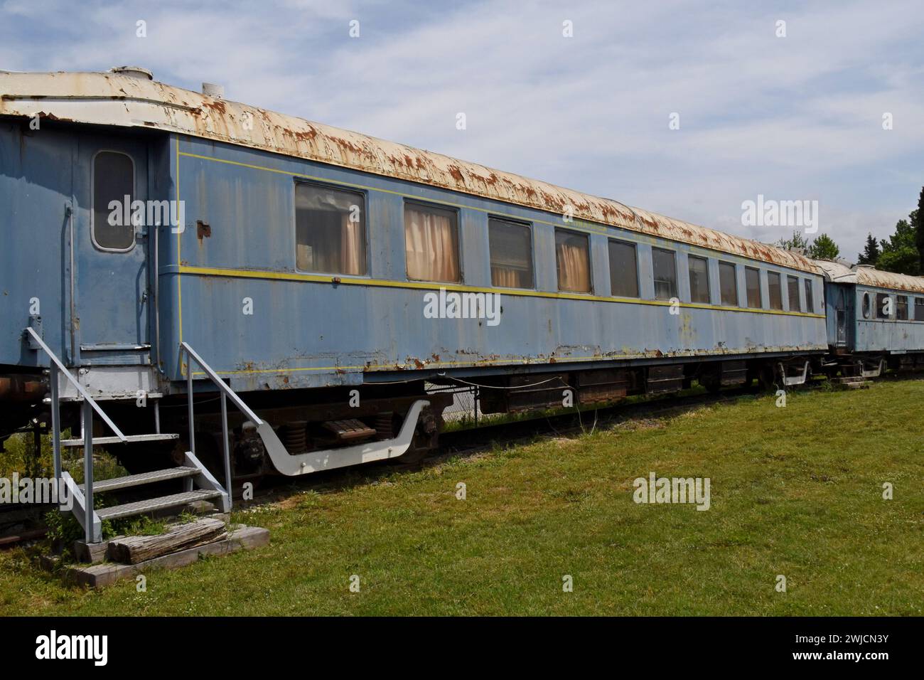 Former VSOE Wagon Lits luxury restaurant dining car of the Orient ...