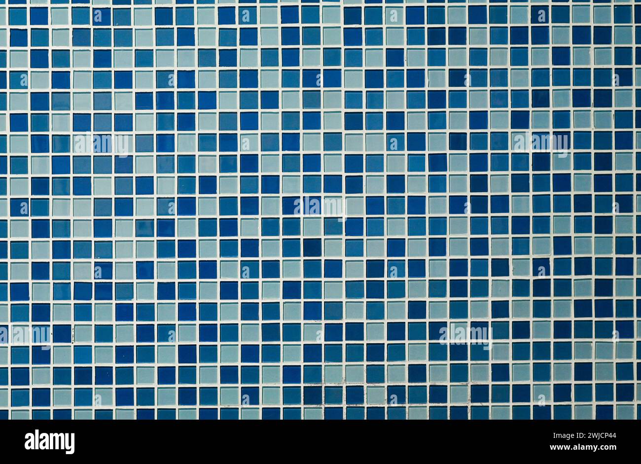 Blue square ceramic tiles for walls. abstract background Stock Photo ...