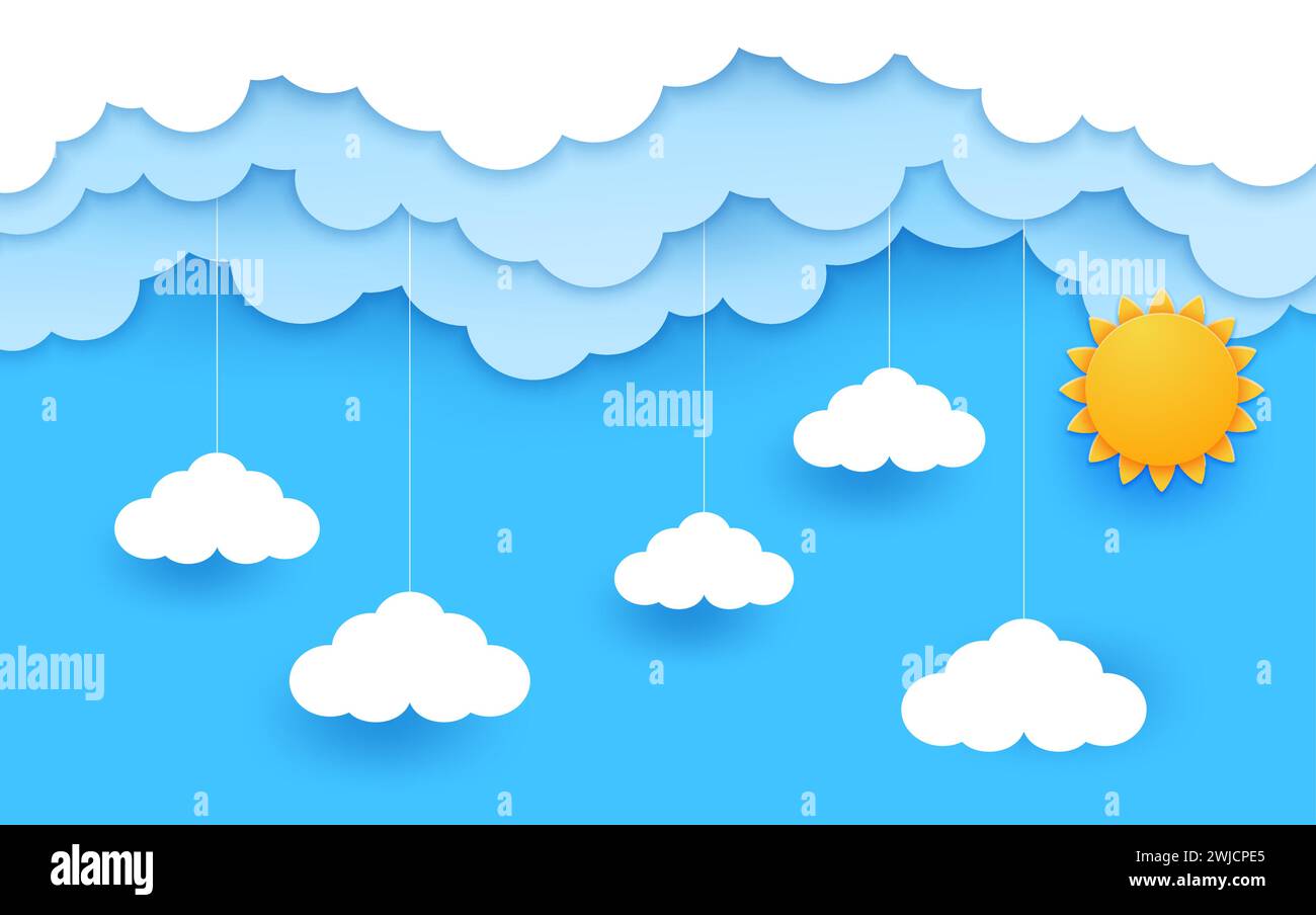 Clouds And Sun Cartoon