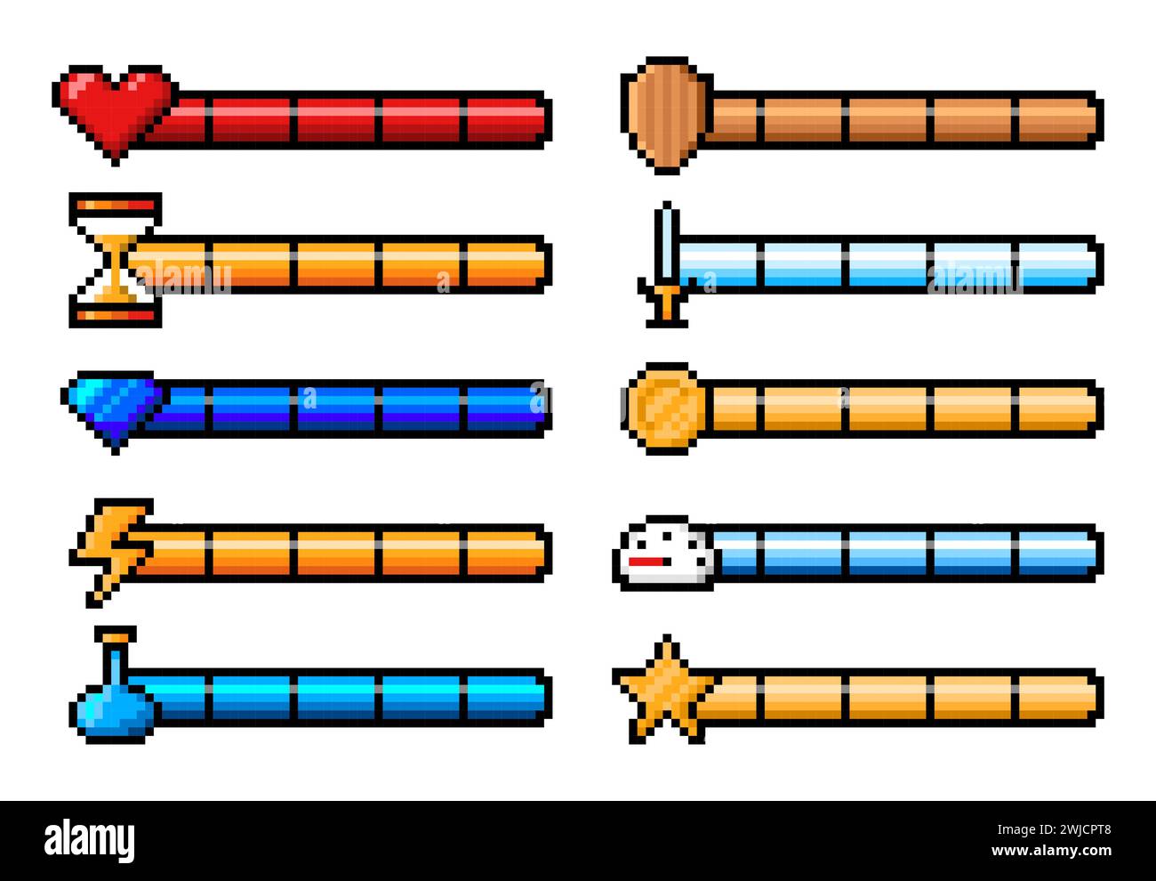 Hourglass sword Cut Out Stock Images & Pictures - Alamy