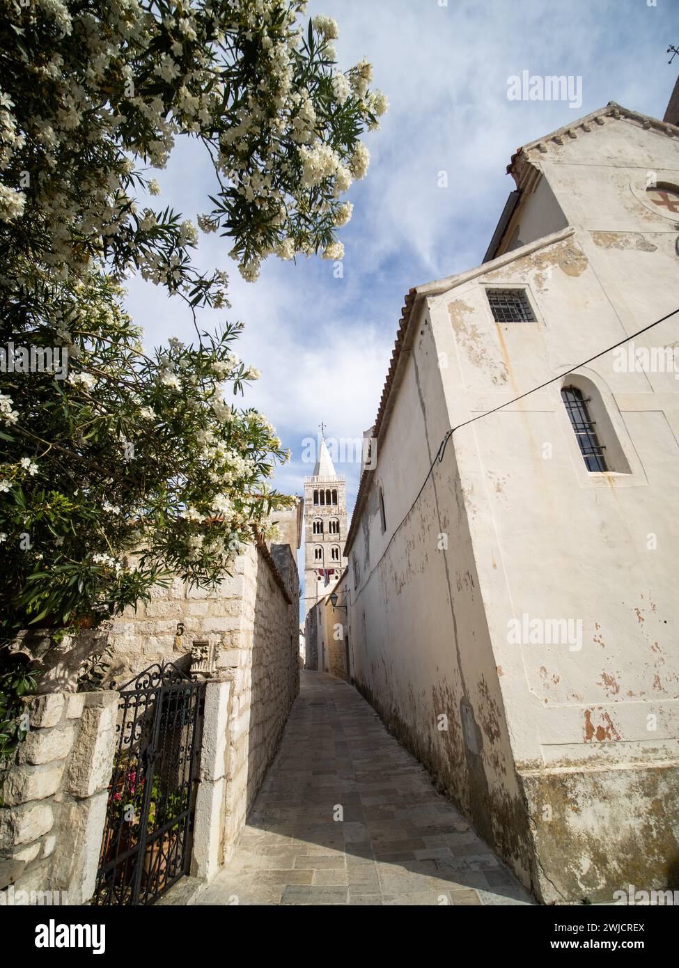 Bell tower of the former Cathedral of the Assumption of the Virgin Mary ...