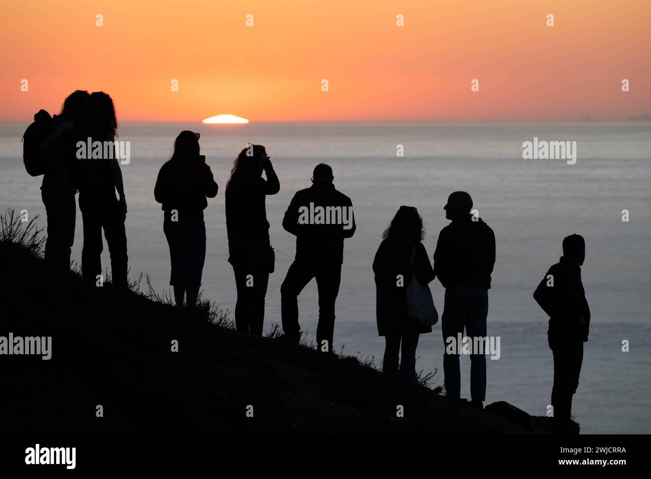 Evening mood at the atlantic ocean hi-res stock photography and images ...