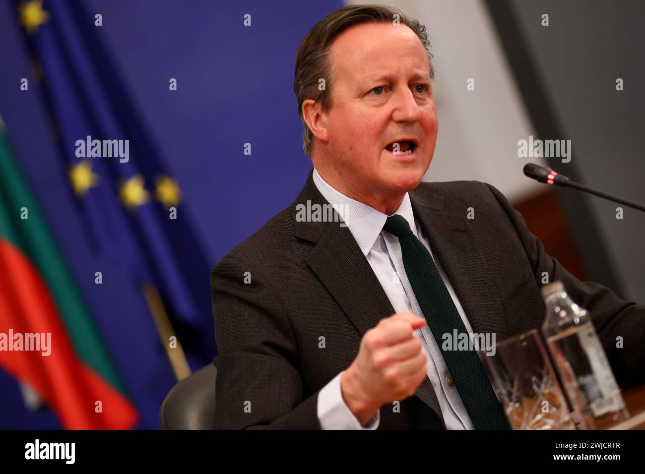 Sofia, Bulgaria - 14 February 2024: British Foreign Secretary David ...