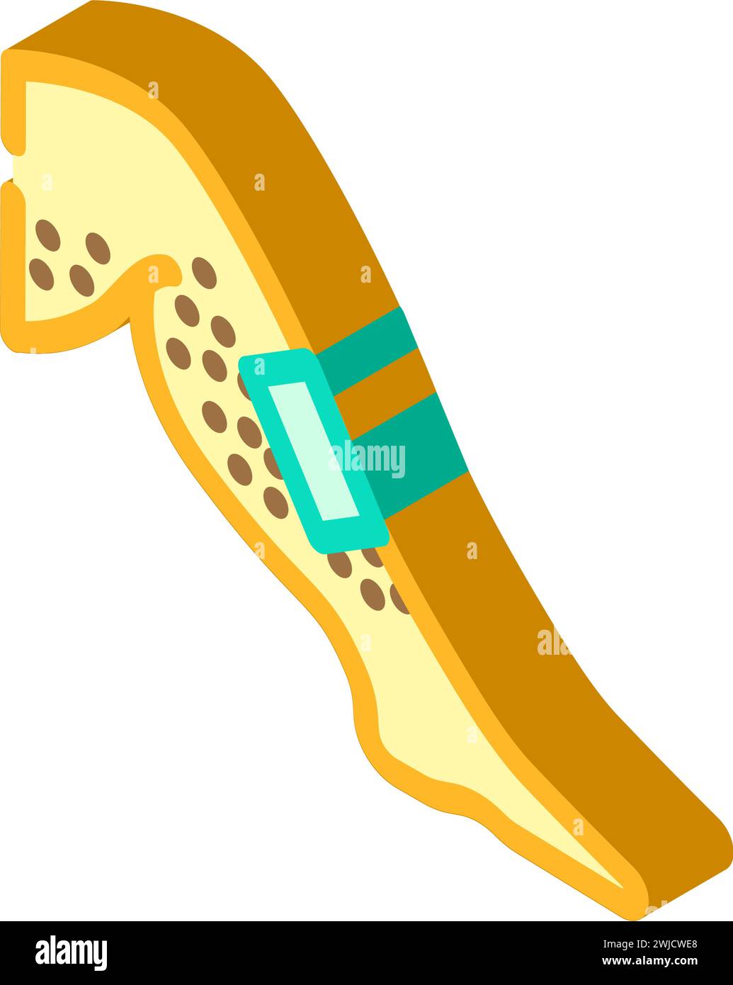 leg hair removal female isometric icon vector illustration Stock Vector ...