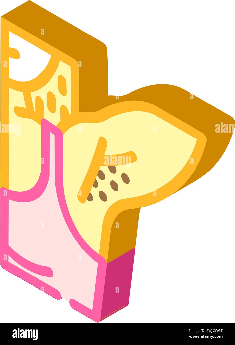 armpit hair removal female isometric icon vector illustration Stock ...