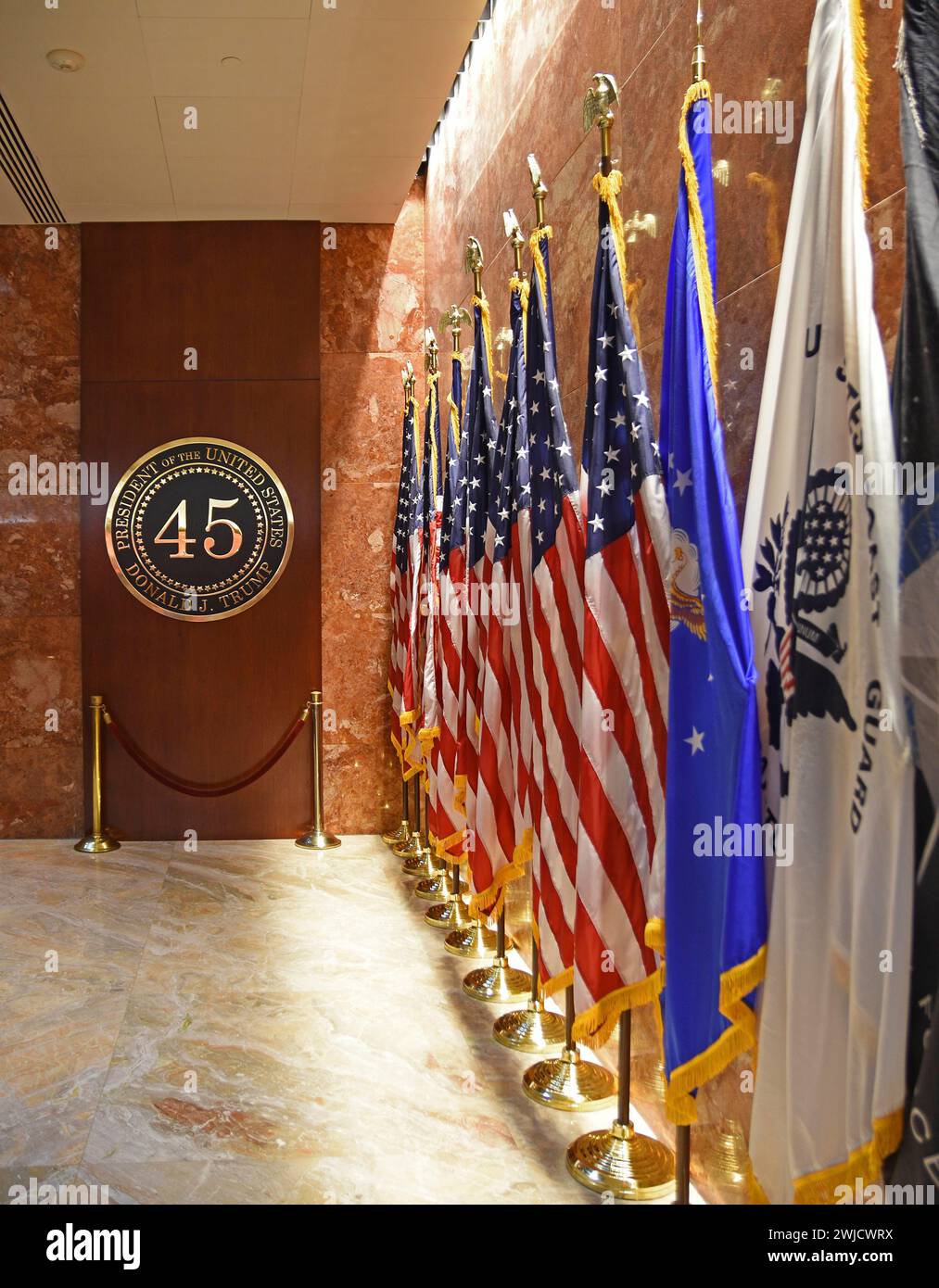 Trump tower interior hi-res stock photography and images - Alamy