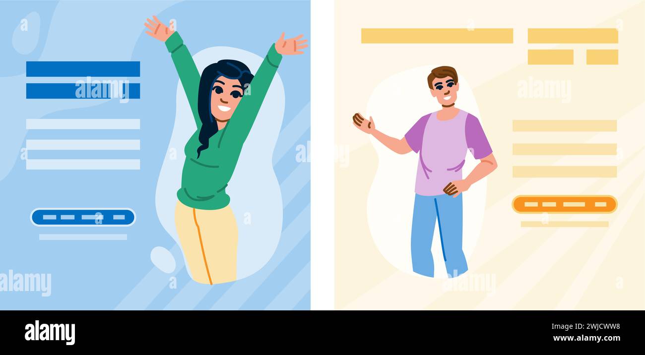 business engaging content vector Stock Vector Image & Art - Alamy