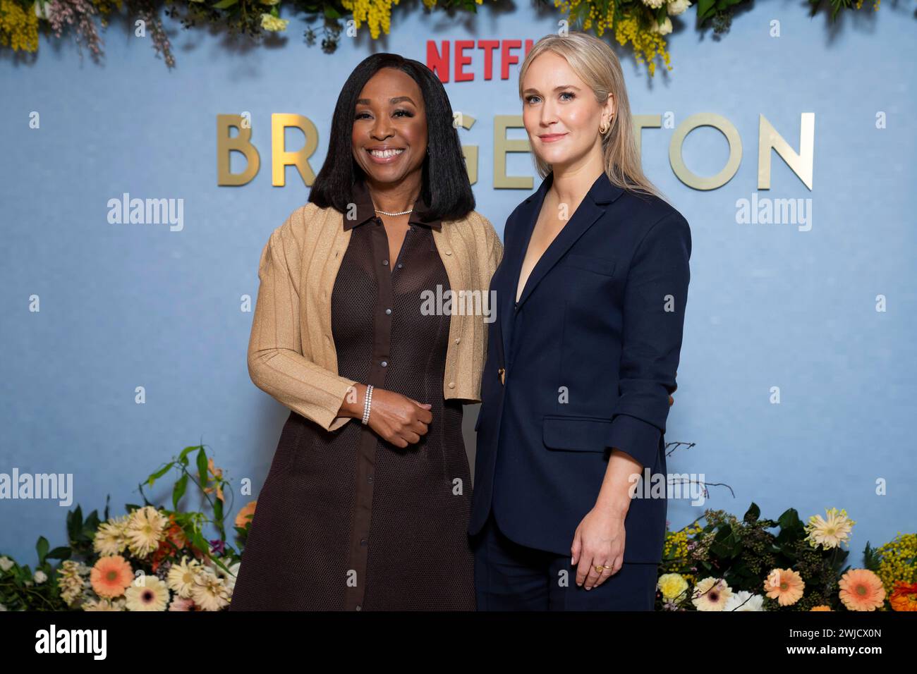 Executive Producer Shonda Rhimes, left, and Jess Brownell pose for ...
