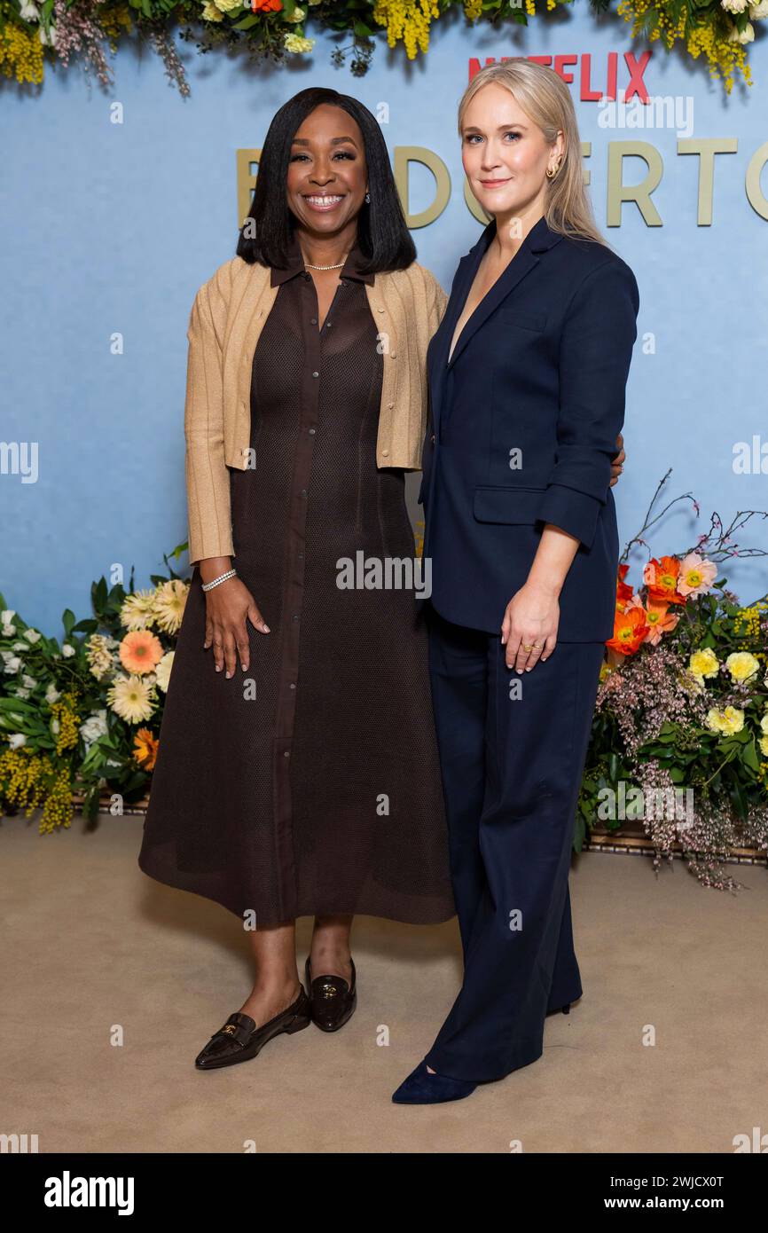 Executive Producer Shonda Rhimes, left, and Jess Brownell pose for ...