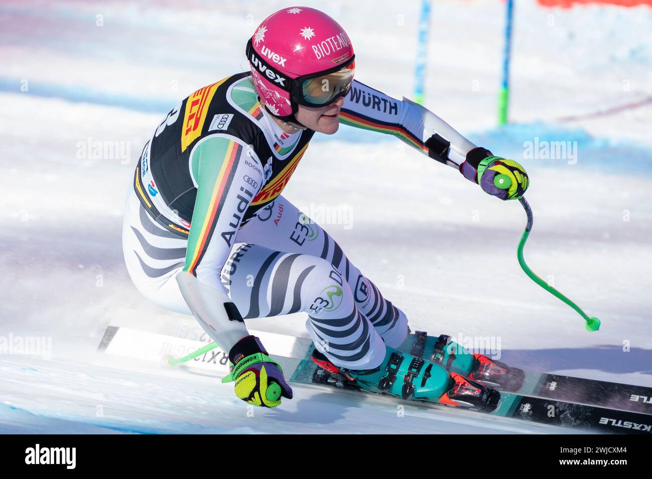 Cortina d’Ampezzo, Italy 28 January 2024. HIRTL-STANGGASSINGER Katrin ...