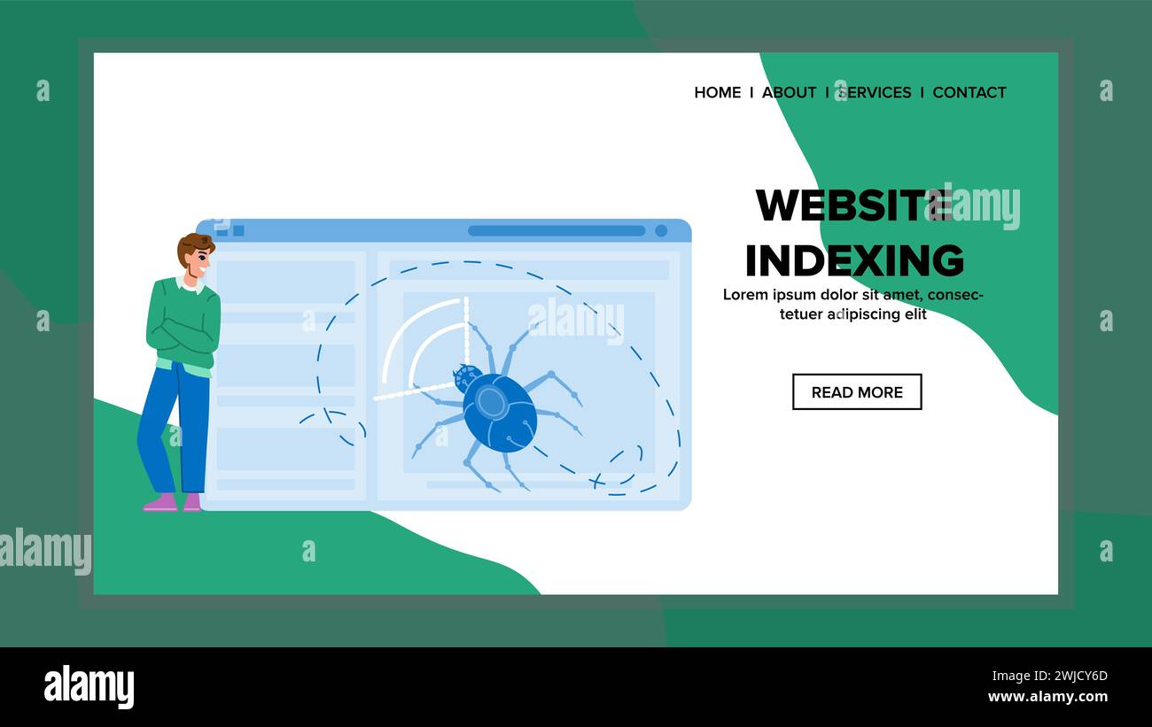 google website indexing vector Stock Vector Image & Art - Alamy