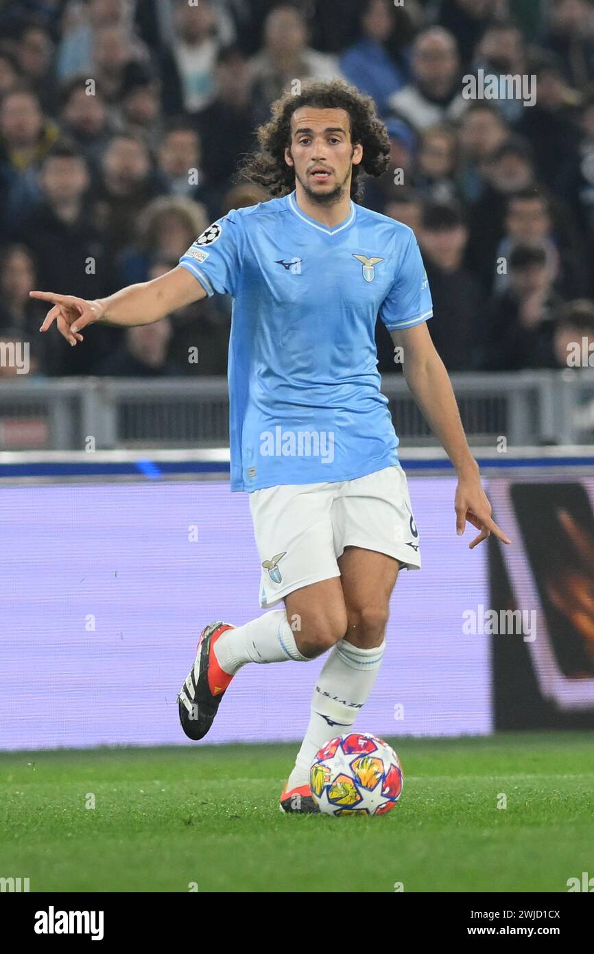 Rome, Italy, 14 February, 2024 Marcos Ant™nio of SS Lazio in action during the Uefa Champions ...