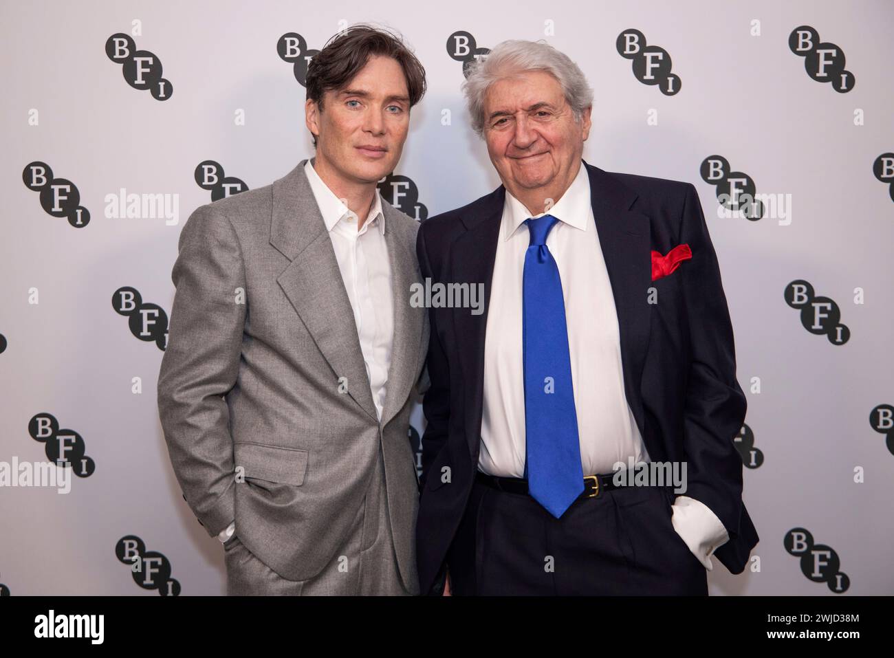 Cillian Murphy, left, and Tom Conti attend the BFI Chairman's dinner ...