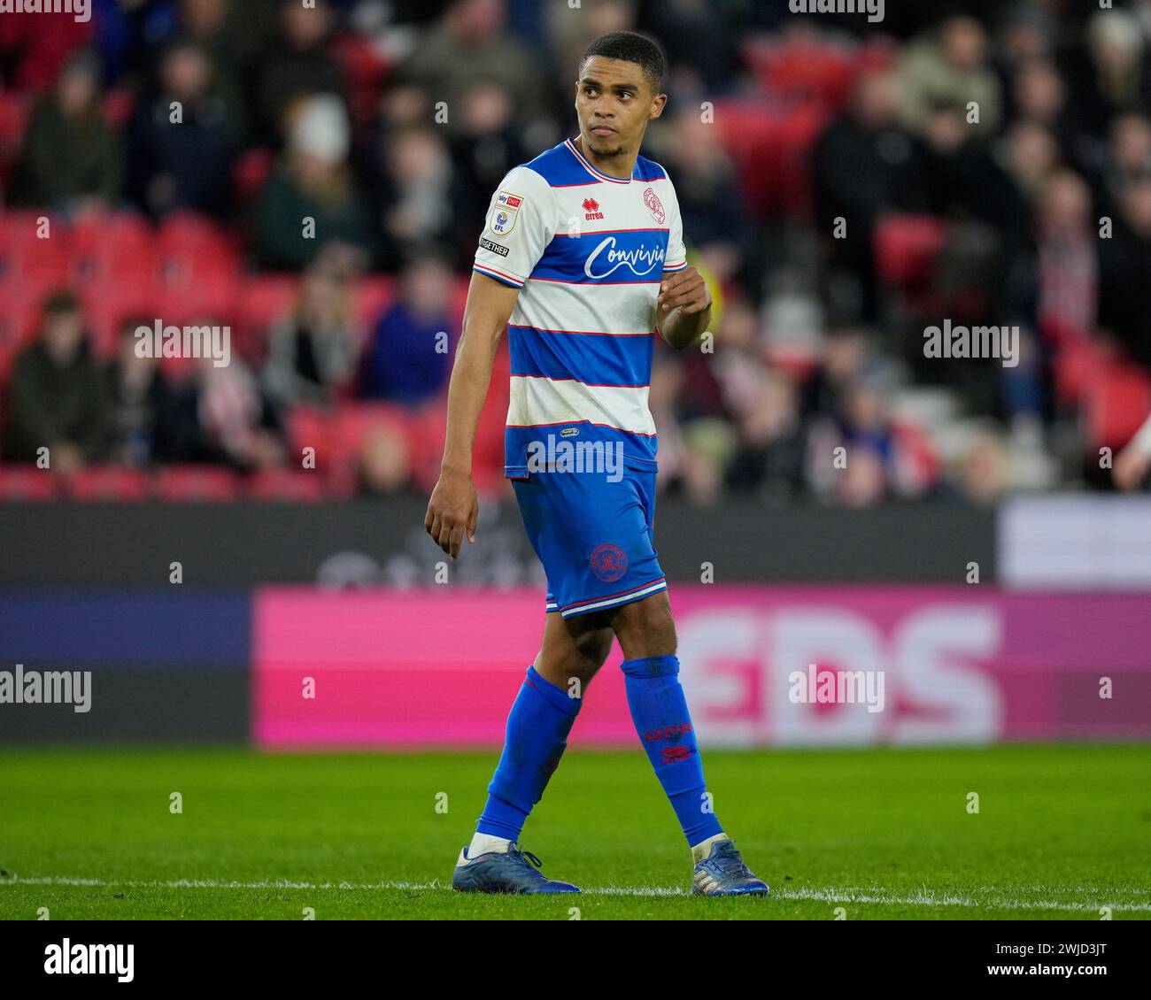 Reggie Cannon of QPR during the Sky Bet Championship match Stoke City ...
