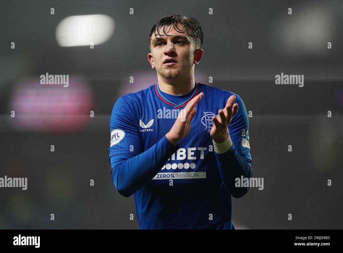 Rangers' Ridvan Yilmaz during the cinch Premiership match at Ibrox ...