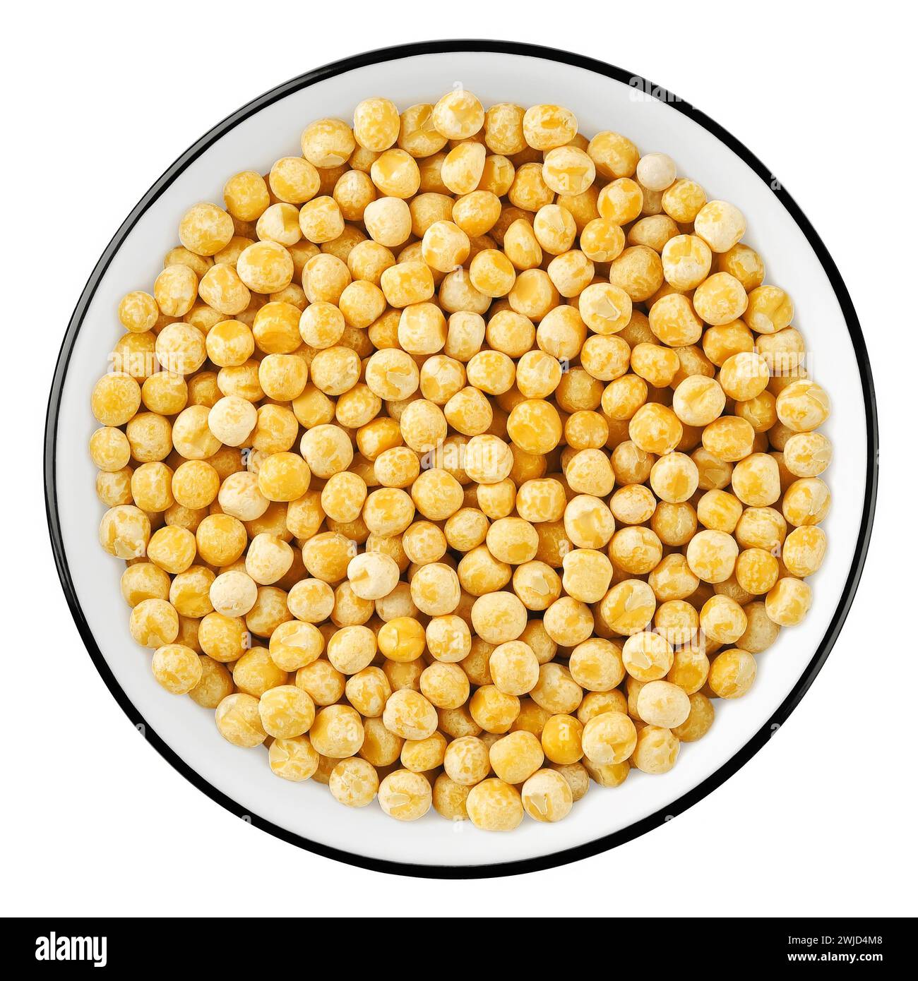 Top view chickpeas hummus hi-res stock photography and images - Alamy