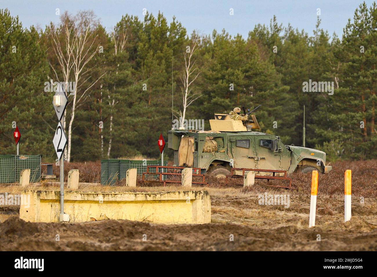 U.S. Army Soldiers assigned to the 3rd Infantry Division, prepare for a ...